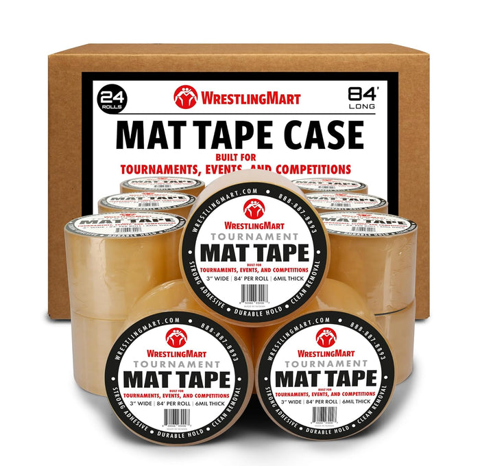 Wrestling Mat Tape | 3 inch & 4 inch | Case or Individual Rolls ...