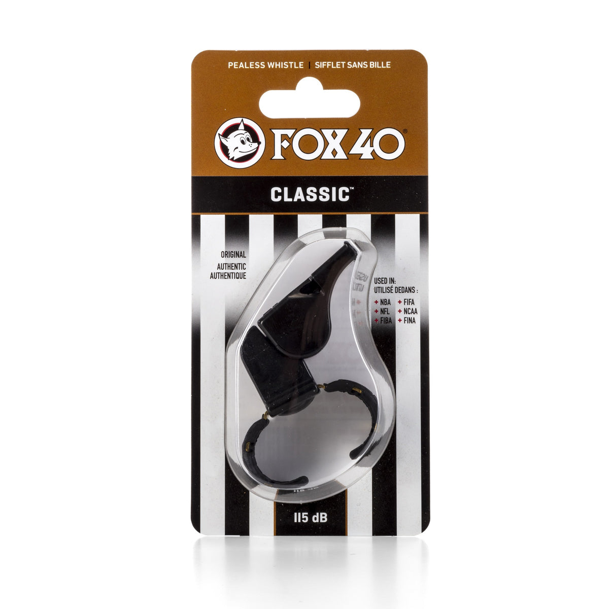 Fox 40 Classic Whistle w/Fingergrip – WrestlingMart
