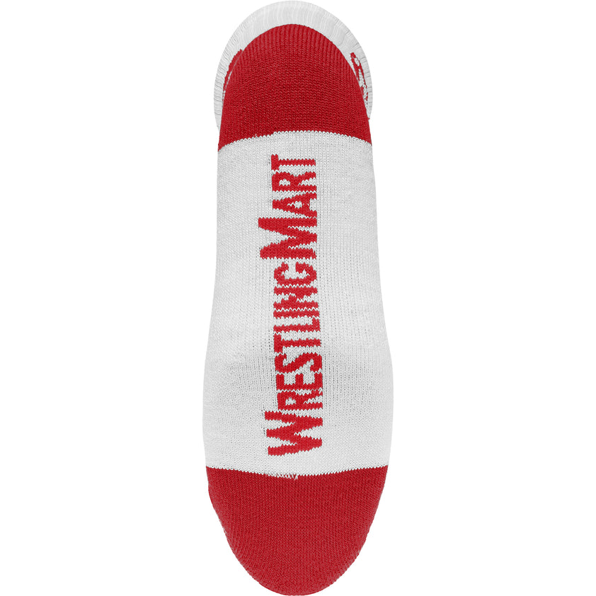 WrestlingMart Sock White