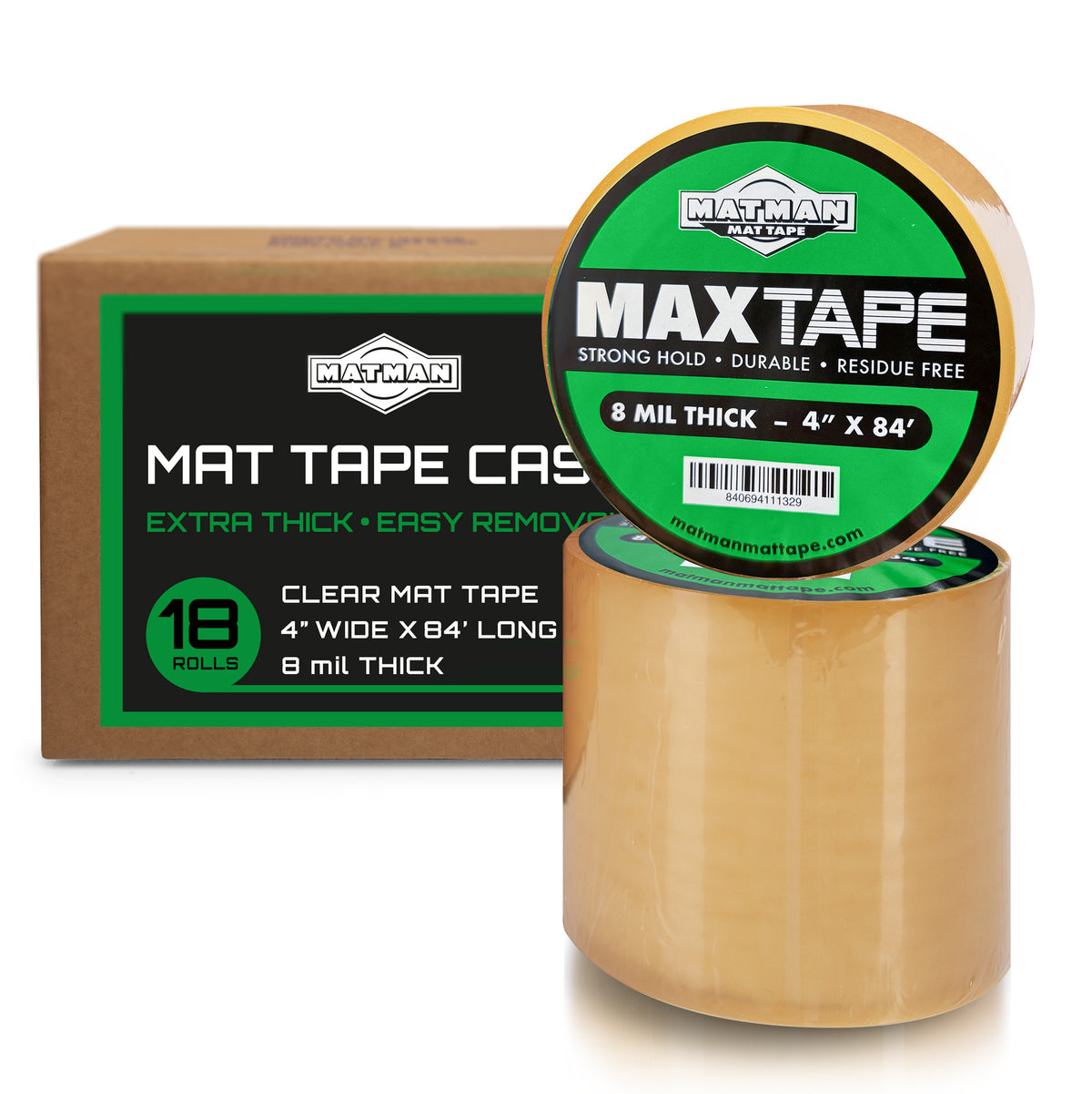 Wrestling Mat Tape | 3 inch & 4 inch | Case or Individual Rolls ...