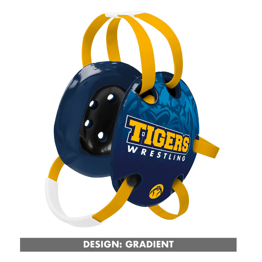 Custom Wrestling Headgear | Custom Decal Headgear – WrestlingMart