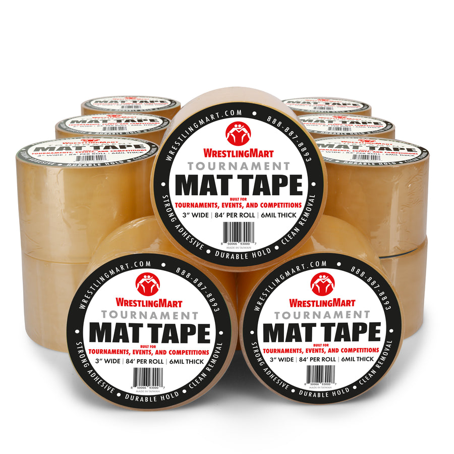 Wrestling Mat Tape | 3 inch & 4 inch | Case or Individual Rolls ...